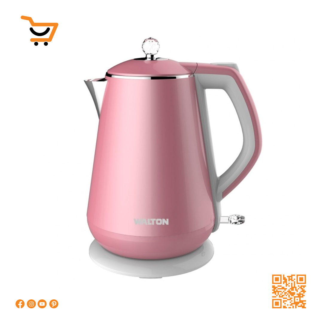 Walton Electric Kettle (Pink) - সবাই কিনুন.কম